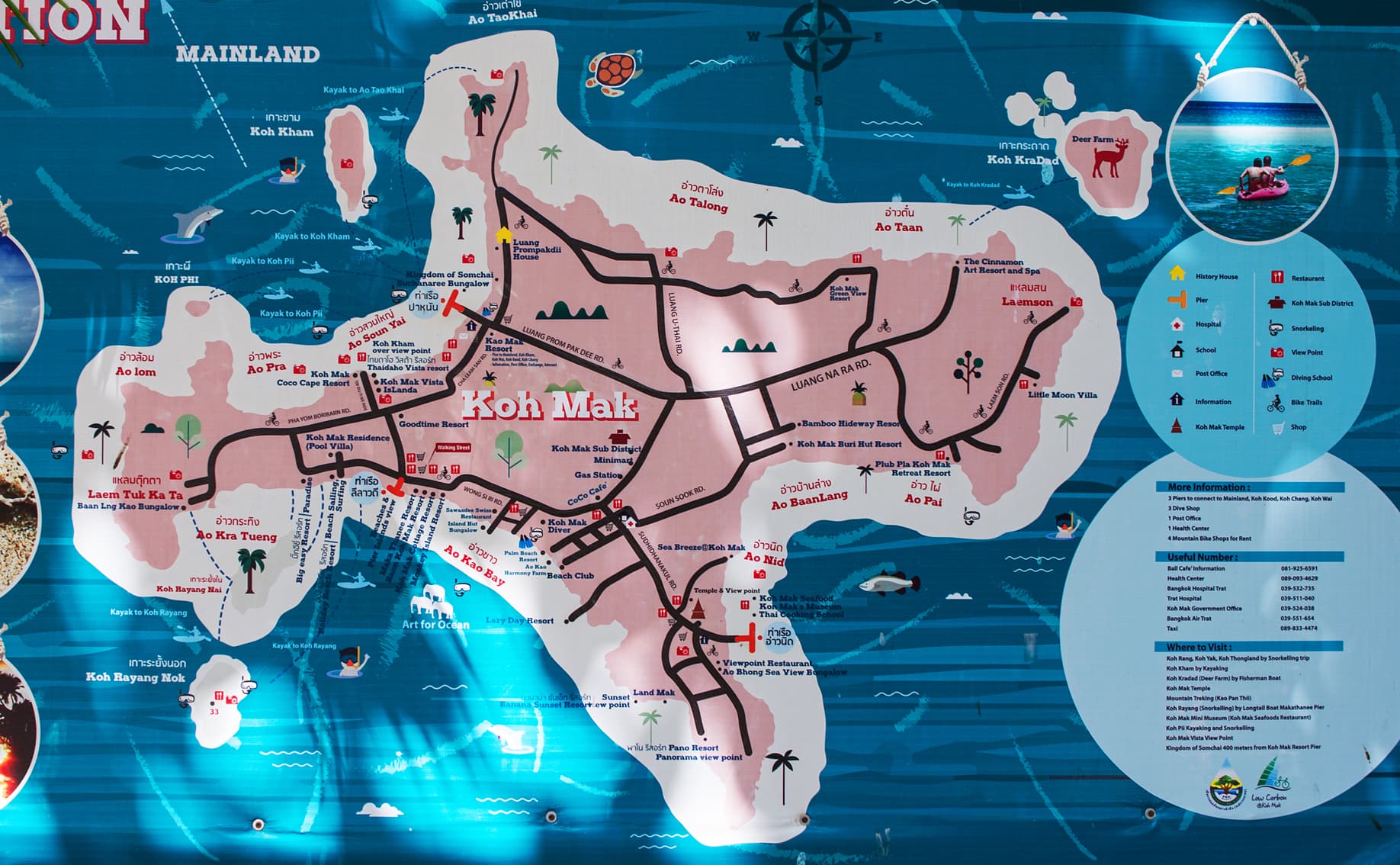 Koh Mak – Strände, Inseln und wichtige Reiseinformationen